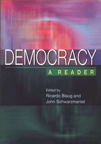 Democracy | Columbia University Press