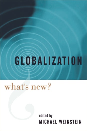 Globalization | Columbia University Press