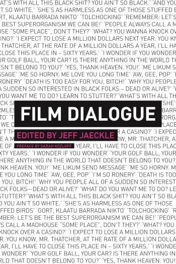 Film Dialogue | Columbia University Press