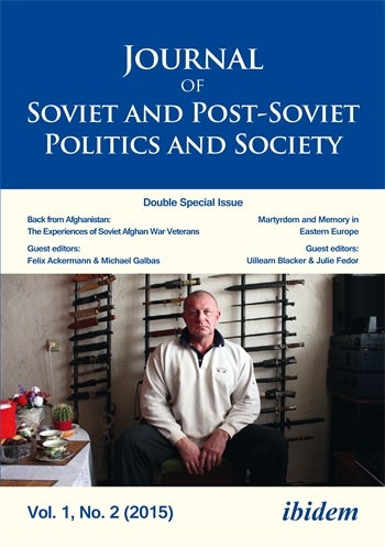 Journal of Soviet and Post-Soviet Politics and Society | Columbia ...