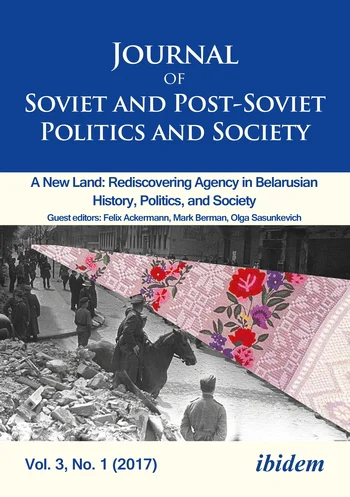 Journal Of Soviet And Post Soviet Politics And Society | Columbia ...